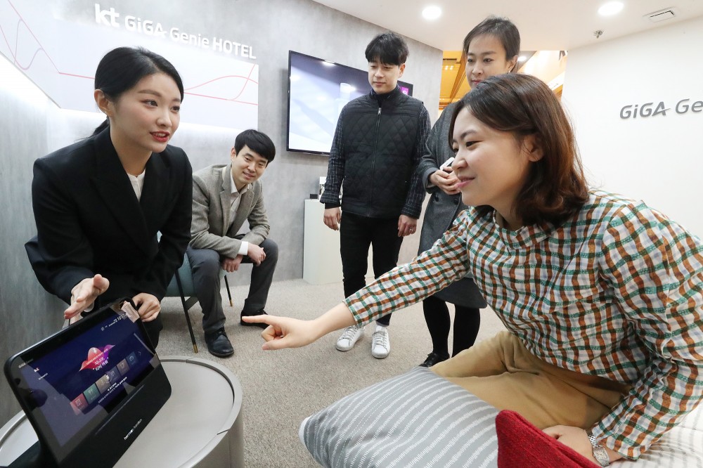KT, '기가지니 호텔’로 시장 공략 속도