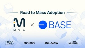 TADA의 MVL, 코인베이스 Base 네트워크서 자체 메인넷 출시